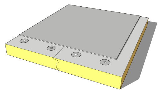 Mechanically Fixed Fatra Pad Cold Store Panel Refurbishment