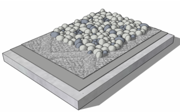 Concrete Uninsulated Ballasted Roof System